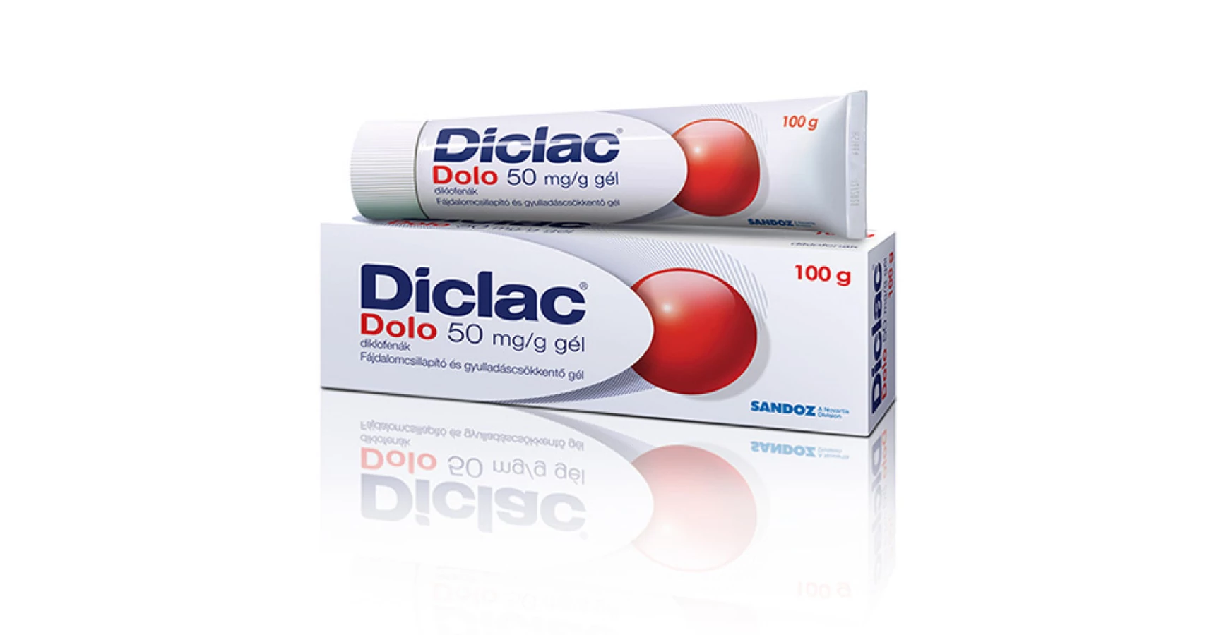 Diclac Dolo 50mg/G Gél 150g