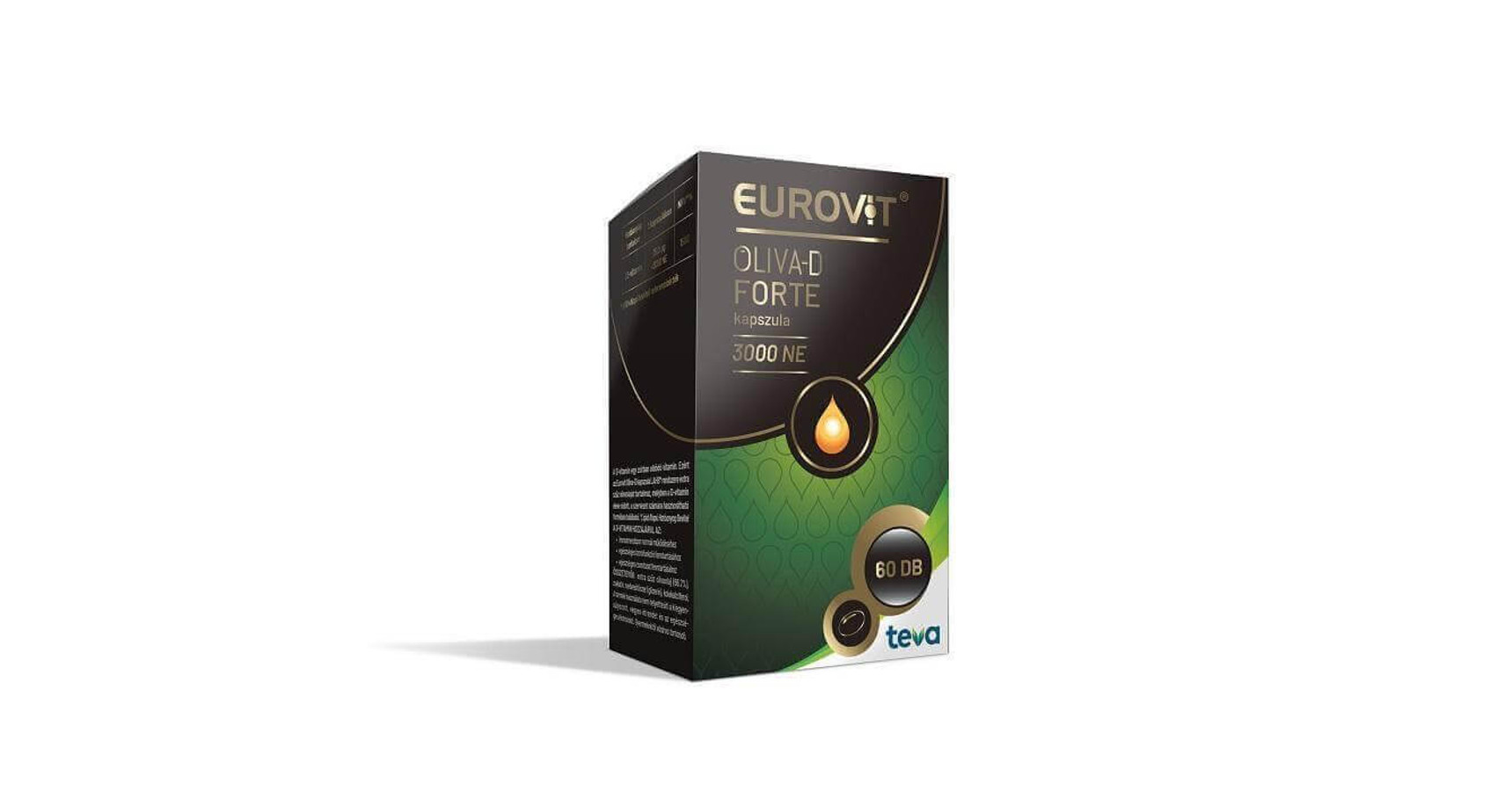 Eurovit Oliva-D Forte 3000 NE kapszula 60x