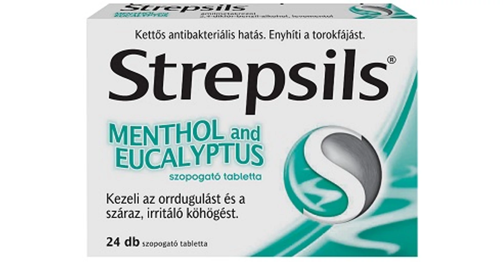 Strepsils Menthol And Eucalyptus Tabletta 24x - Gondviselés Patika