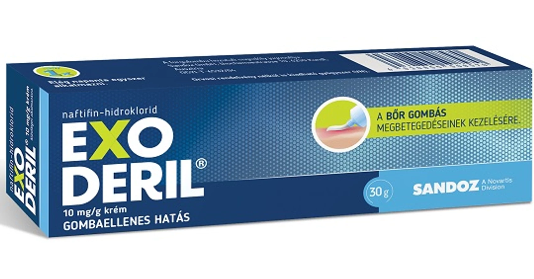 Exoderil 10mg/G Krém 30g - Gondviselés Patika