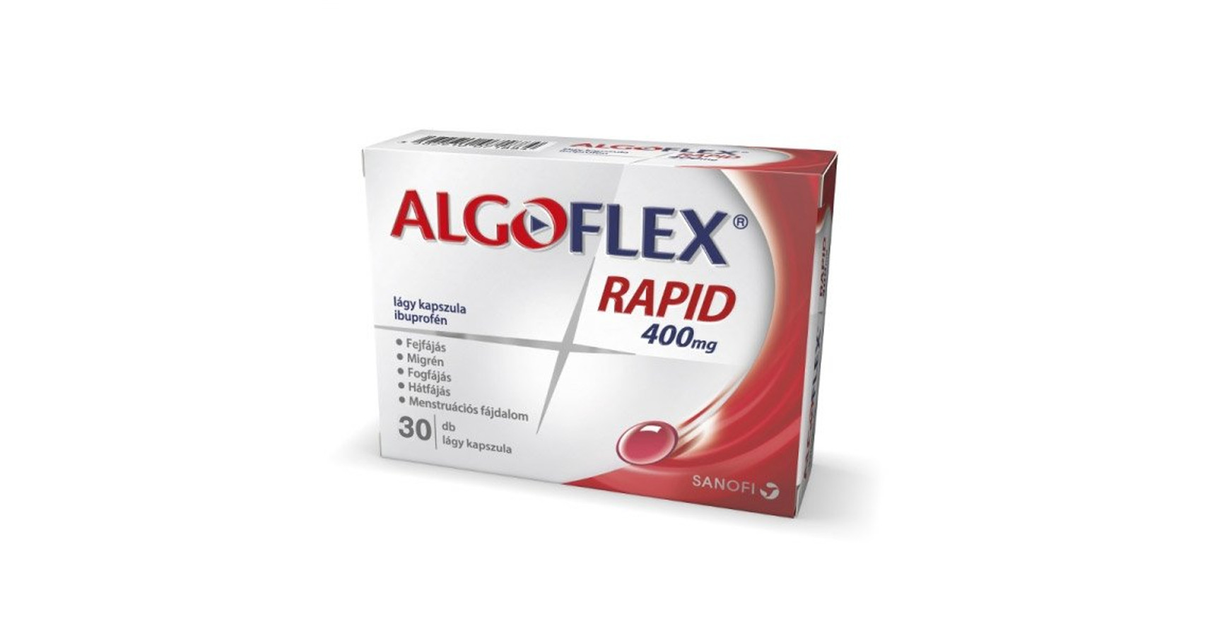 Algoflex Rapid 400mg Lágy Kapszula 30x - Sanofi-Aventis - Gondviselés ...