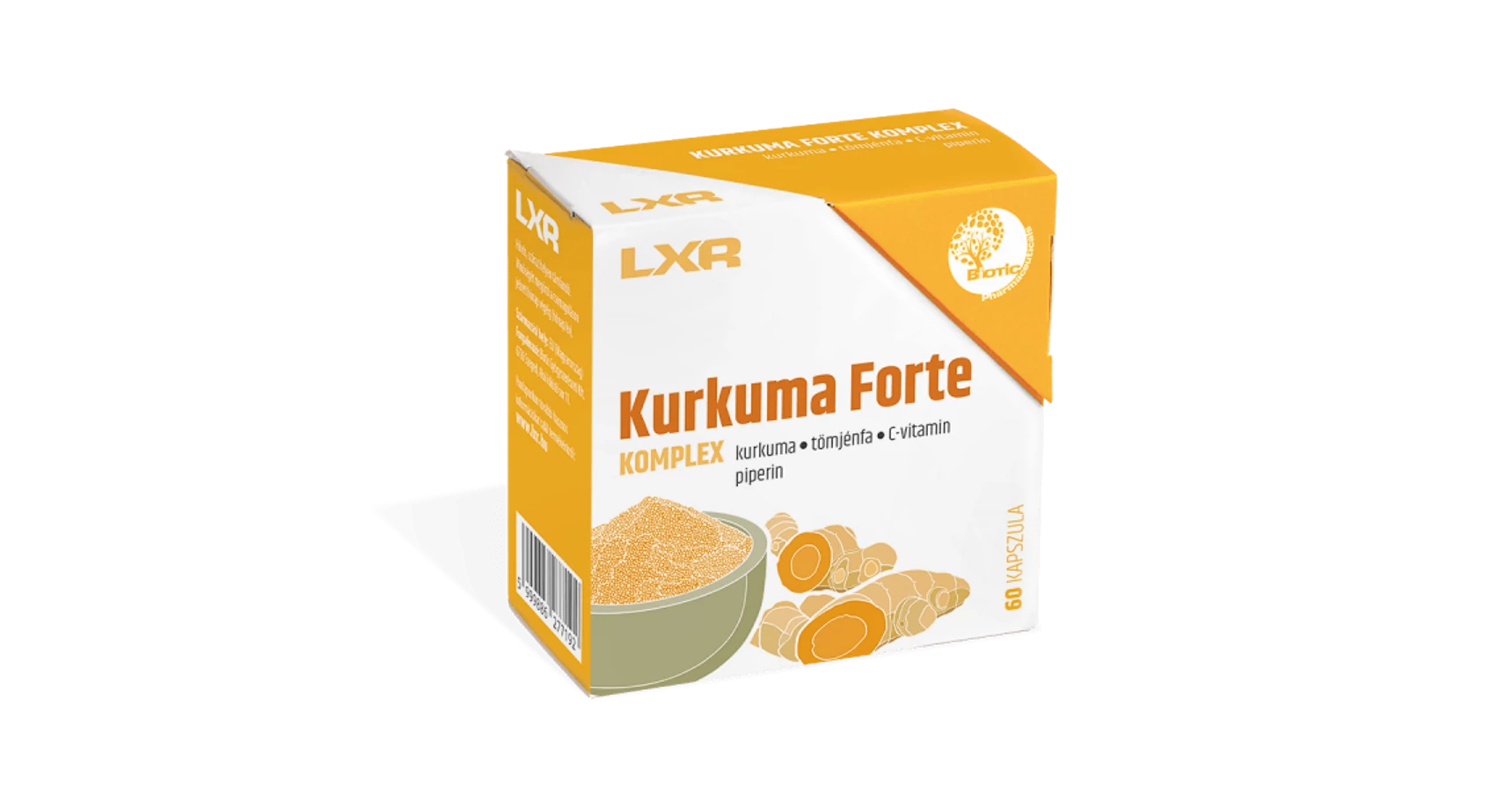 LXR Kurkuma Forte Komplex 60x - Gondviselés Patika
