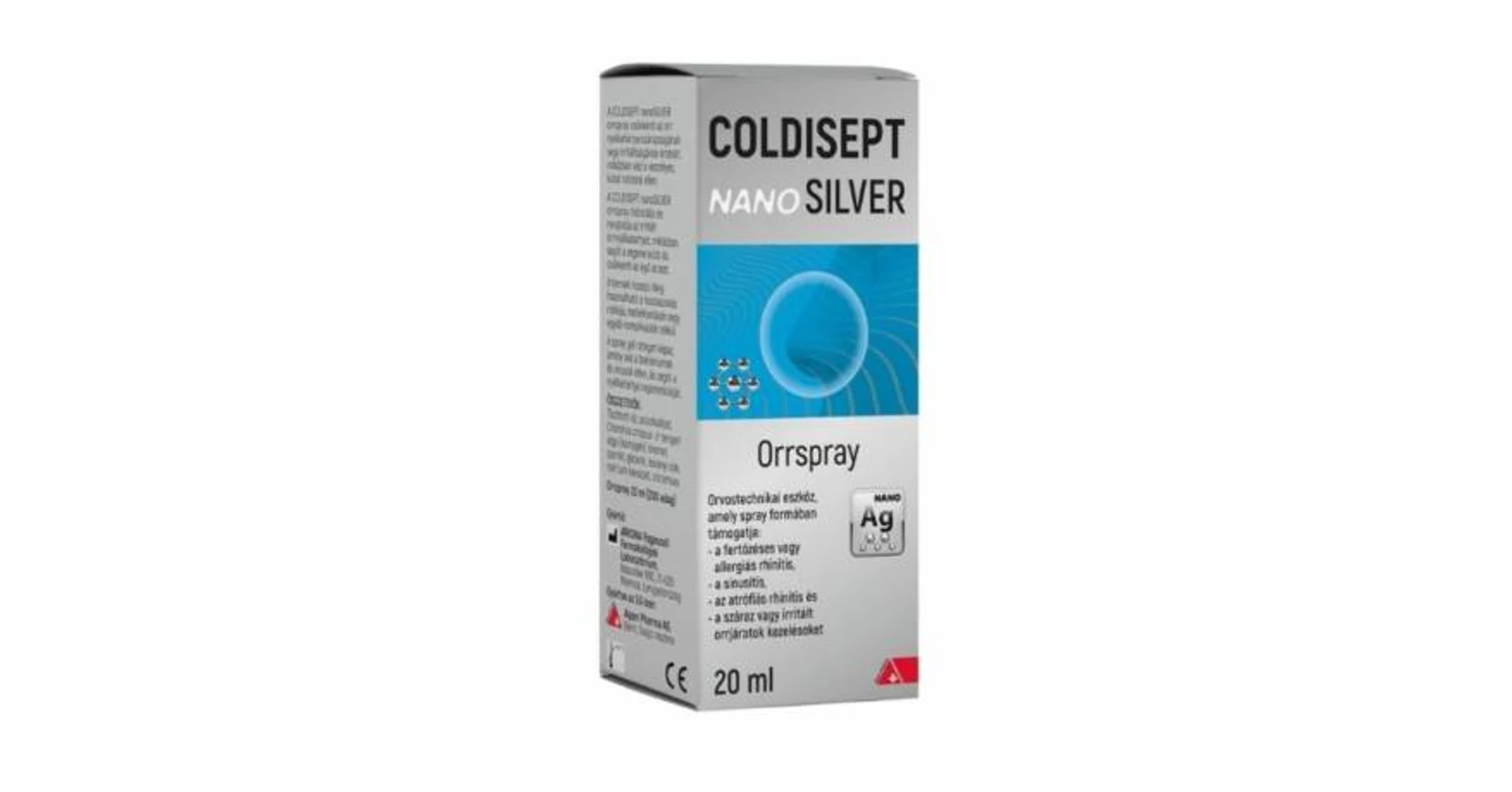 COLDISEPT NANOSILVER ORRSPRAY (20ML) - Gondviselés Patika