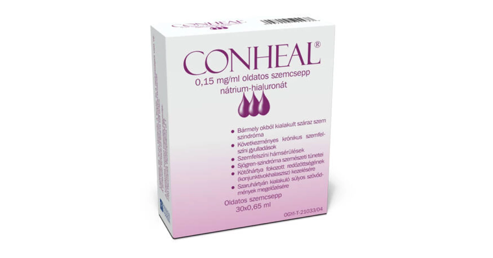CONHEAL 0,15 MG/ML SZEMCSEPP (30X0,65ML) - Gondviselés Patika