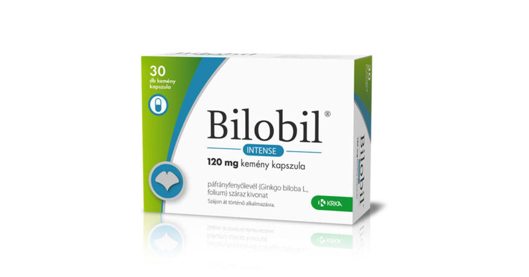 BILOBIL INTENSE 120 MG KEMÉNY KAPSZULA 30X - Gondviselés Patika