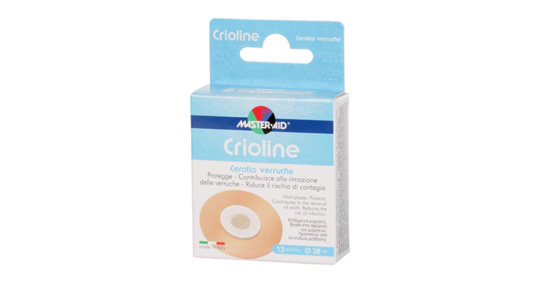 MASTER AID CRIOLINE SZEMÖLCSTAPASZ 12X - Gondviselés Patika