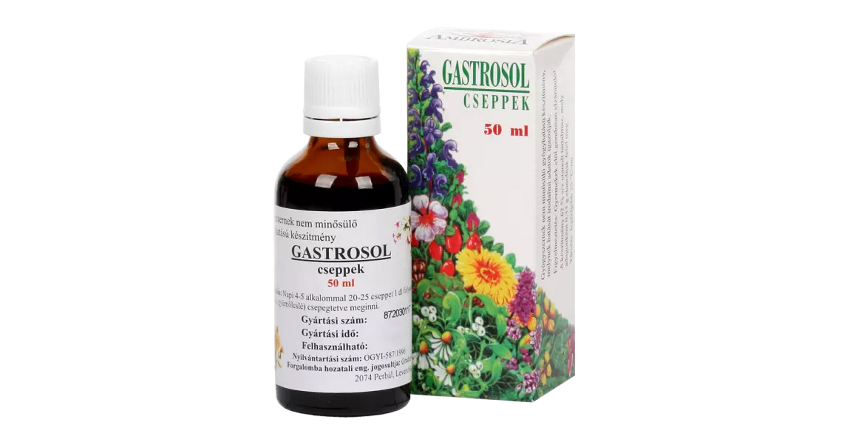 Gastrosol cseppek 50ml - Gondviselés Patika