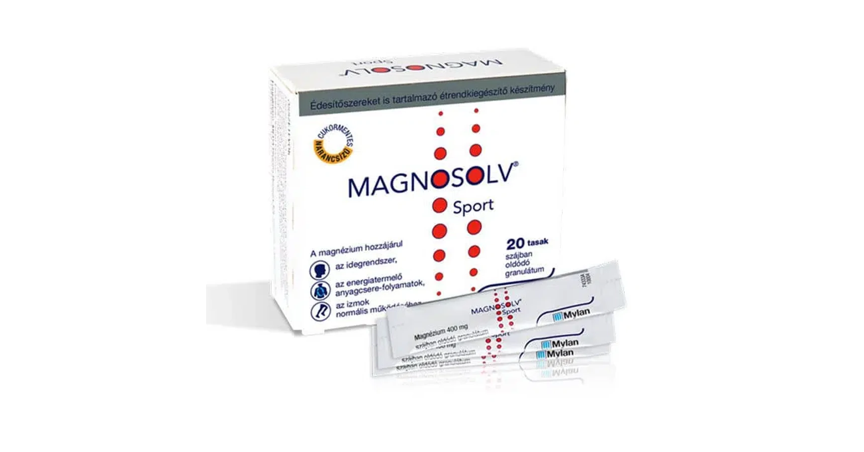Magnosolv Sport 400mg granulátum 20x - Gondviselés Patika