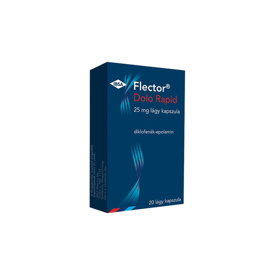 Flector Dolo Rapid 25 mg lágy kapszula 20x - Gondviselés Patika