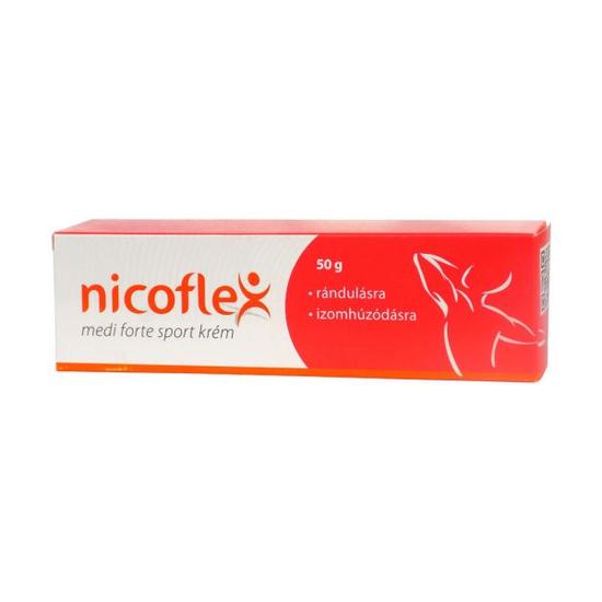 Nicoflex Medi Forte Krém 50g - Gondviselés Patika