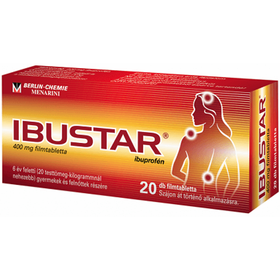 Ibustar 400mg Filmtabletta 20x - Berlin-Chemie - Gondviselés Patika