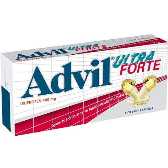 Advil Ultra Forte Lágy Kapszula 8x - Gondviselés Patika