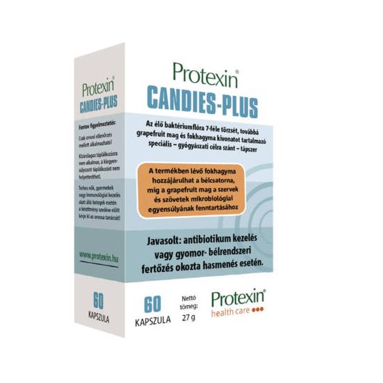 PROTEXIN CANDIES-PLUS KAPSZULA (60X) - Gondviselés Patika