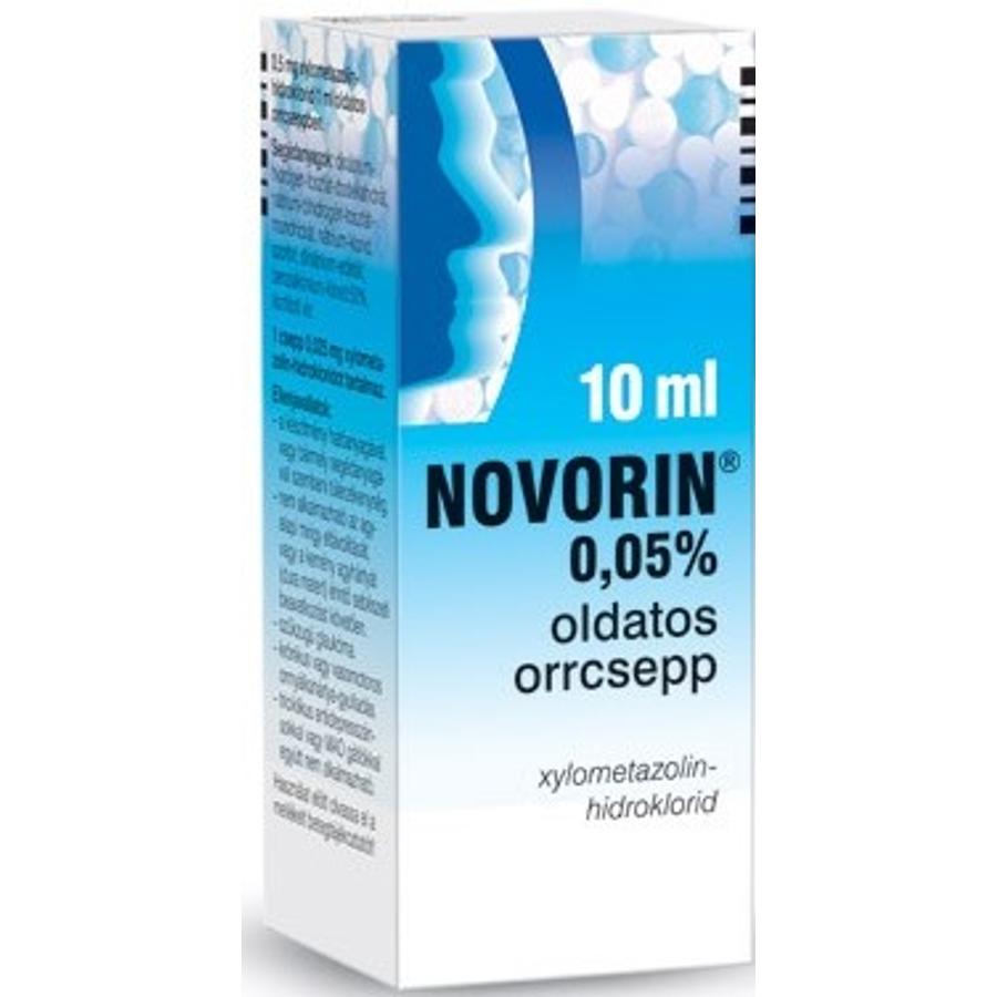 Novorin 0,05% Oldatos Orrcsepp 10ml - Gondviselés Patika