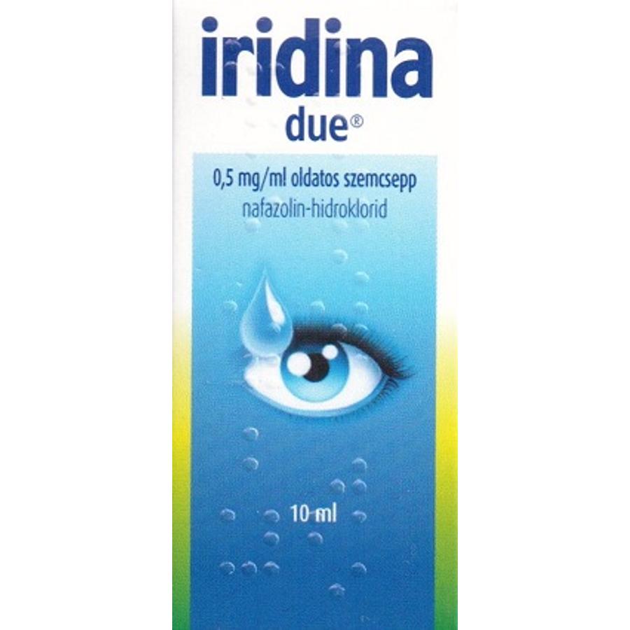 Iridina Due 0,5mg/Ml Oldatos Szemcsepp 1x10ml - Gondviselés Patika