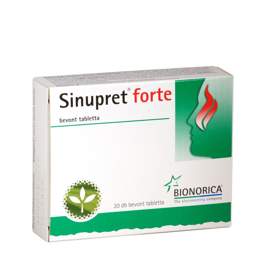 Sinupret Forte Bevont Tabletta 20x - Gondviselés Patika