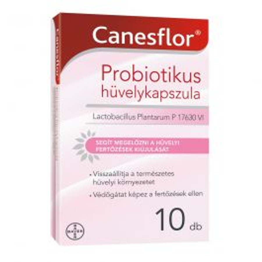 Canesflor Hüvelykapszula 10x - Bayer - Gondviselés Patika