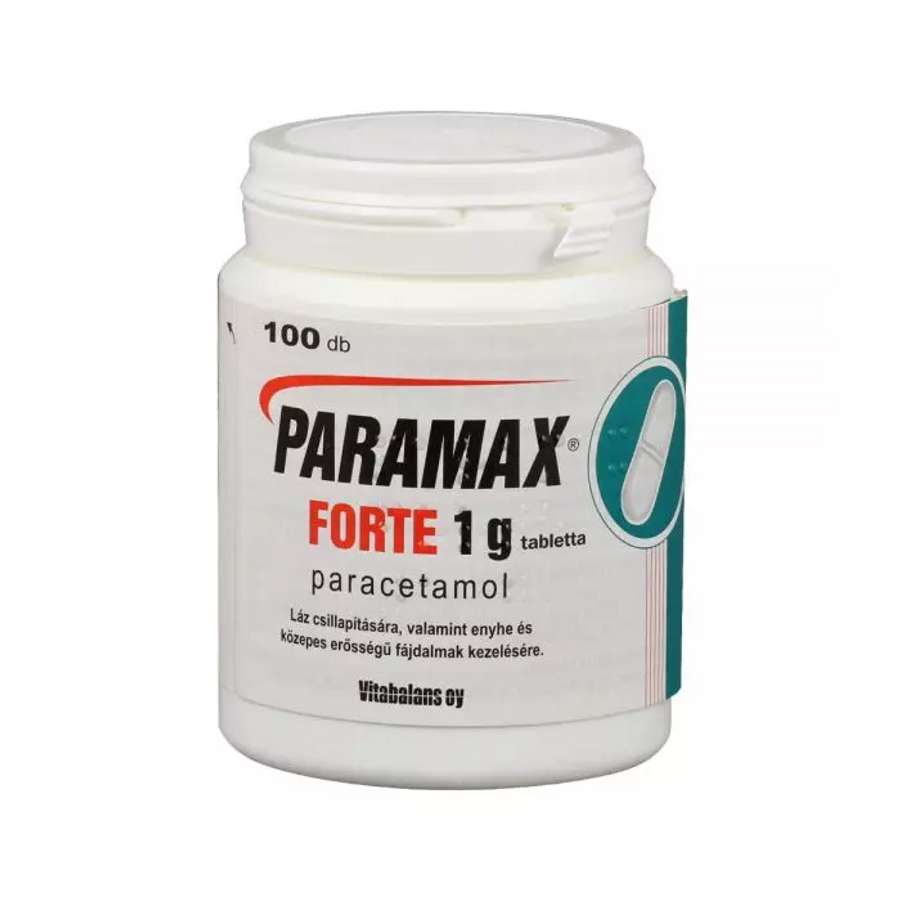 Paramax Forte 1 g tabletta 100x - Gondviselés Patika