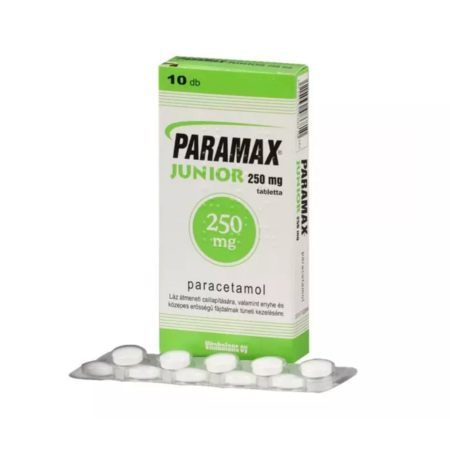 Paramax Junior 250 mg tabletta 10x - Gondviselés Patika