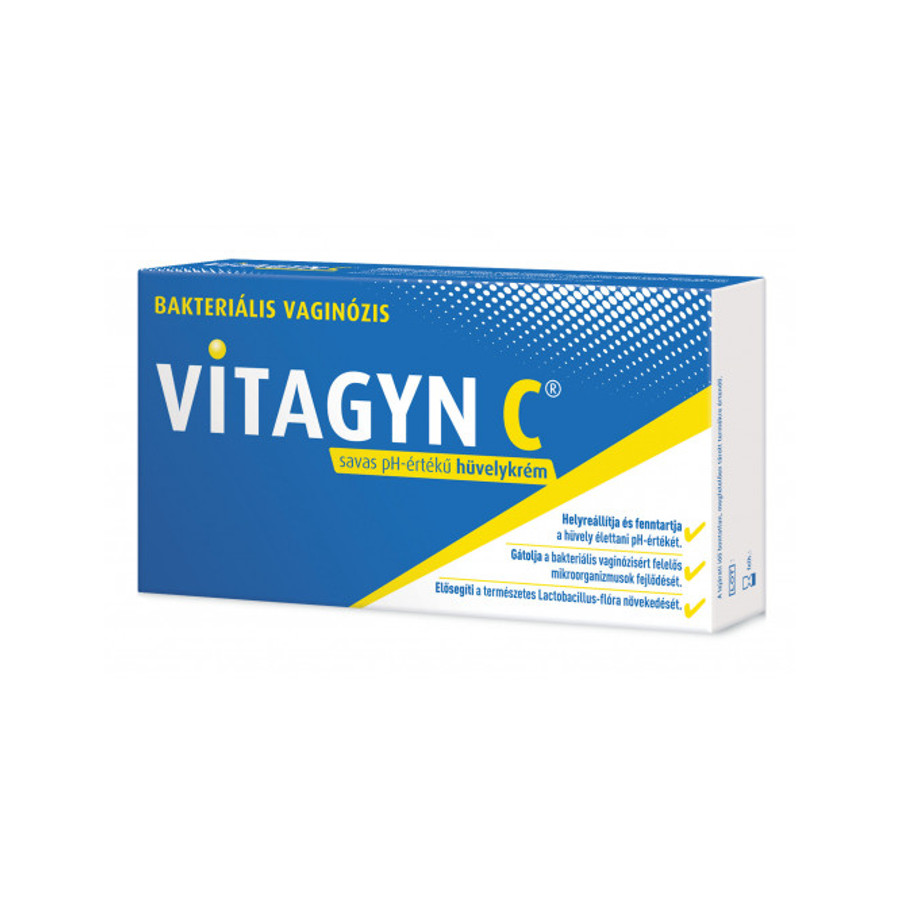 Vitagyn C® Savas PH-Értékű Hüvelykrém 30g - Gondviselés Patika