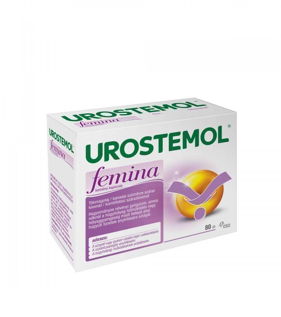 Urostemol Femina Kemény Kapszula 80db - Gondviselés Patika
