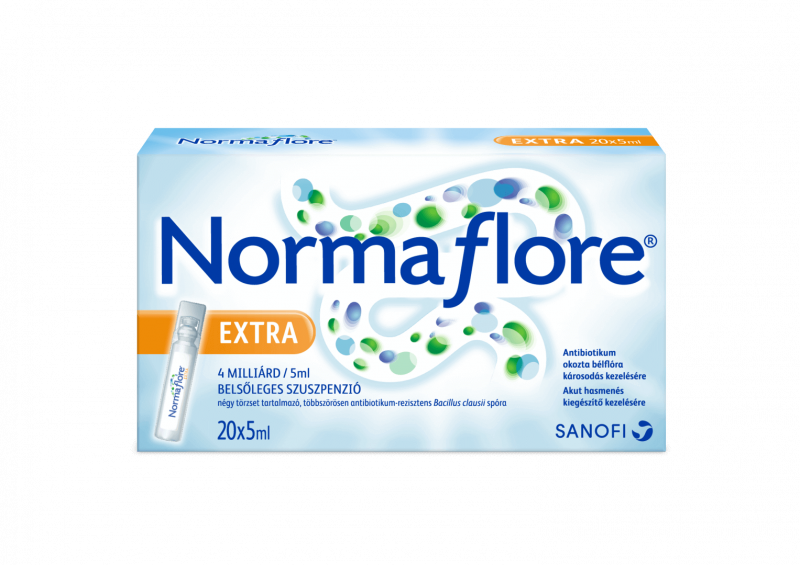 Normaflore Extra Belsőleges Szuszpenzió 20x5ml - Sanofi-Aventis ...