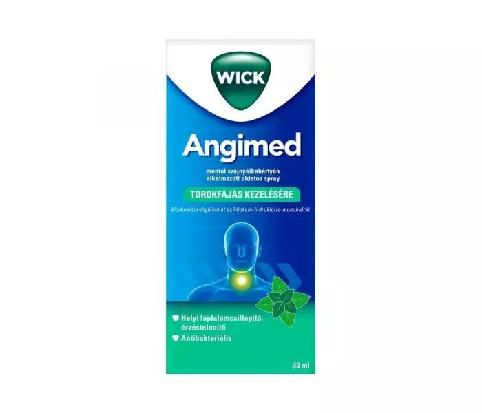 Wick Angimed oldatos spray mentol 30ml - Gondviselés Patika